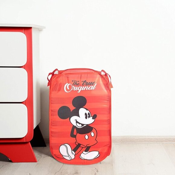 Storage & Organization | New Mickey Mouse Pop Up Hamper Mesh Laundry ...